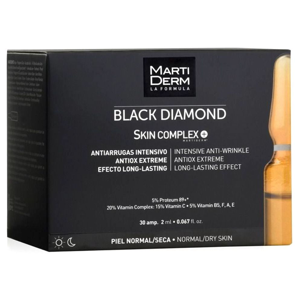 Martiderm Black Diamond Skin Complex 30 ampolas – Kosmetics Portugal