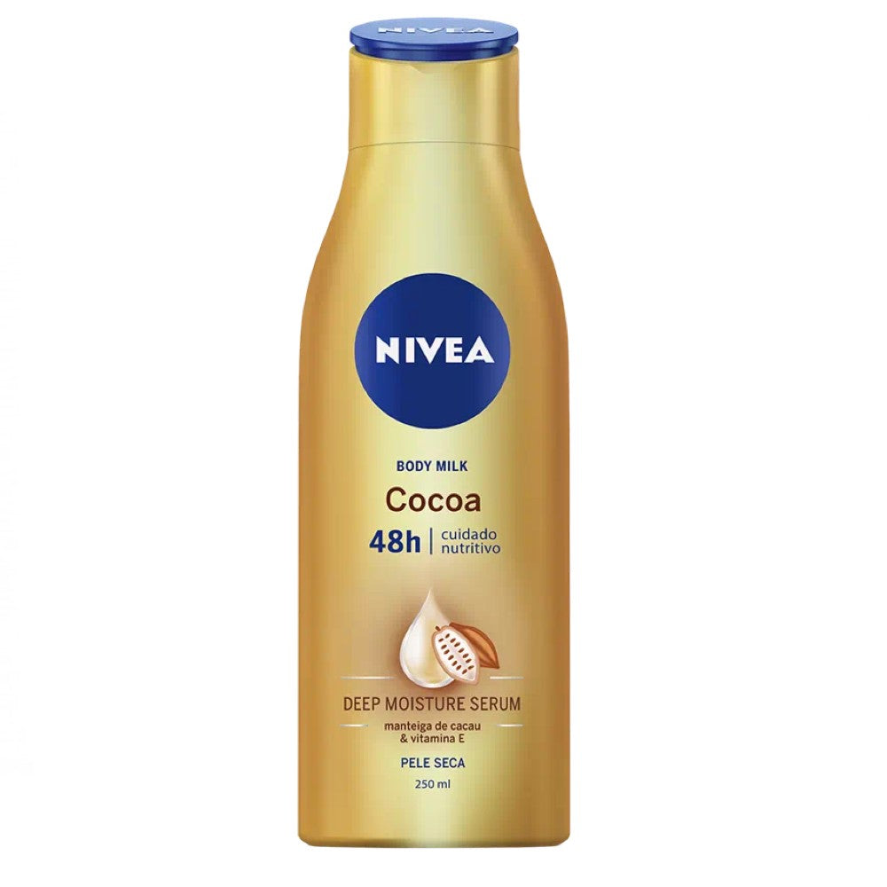 Nivea Leite Corporal Cacau 250 ml – Kosmetics Portugal